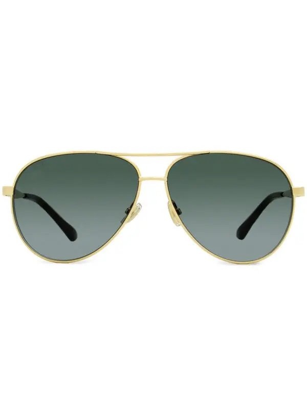JIMMY CHOO Jimena Sunglasses - Gold