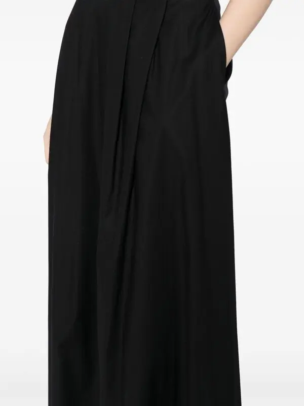 REFORMATION Lucy A-line Maxi Skirt - Black