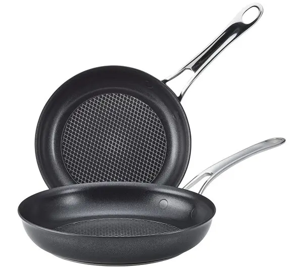 ANOLON X Hybrid Nonstick Induction 2pc Frying P An Set - One-color