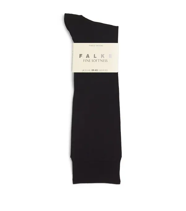 Falke Fine Softness Knee-high Socks - Black