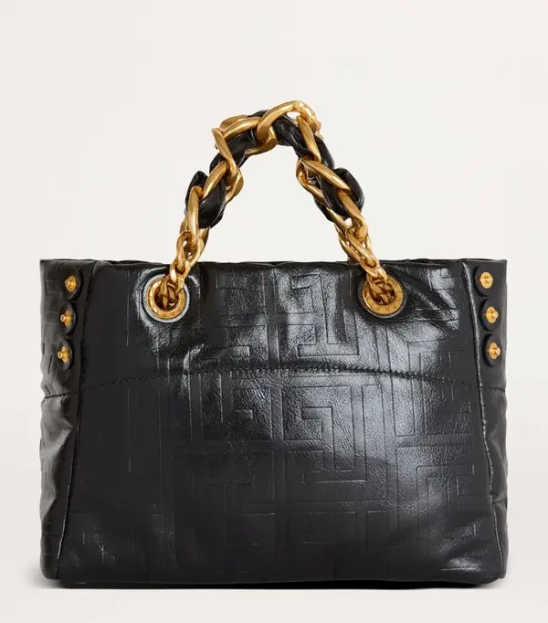 Balmain Small Pb Labyrinth 1945 Tote Bag