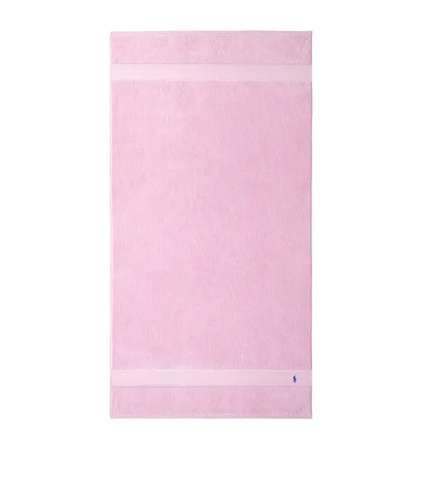 Ralph Lauren Polo Player Bath Sheet - Pink
