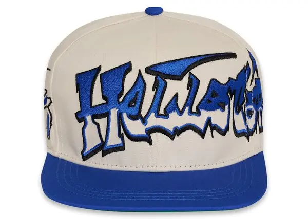 HELLSTAR Records Snapback Cap - Blue/white