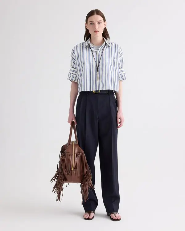 TWP Ivy Pant In Italian Wool Twill