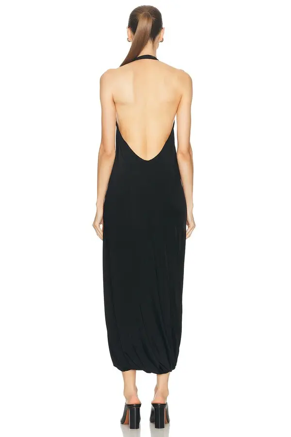 marni halter dress Long In Black - 85% Off INFL Mina Marlena