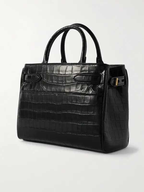TOM FORD Whitney Small Croc-effect Leather Bag