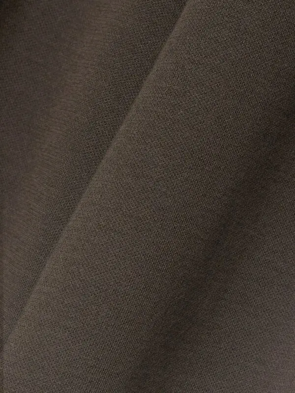 FFORME Perse Wool And Cotton-blend Wide-leg Pants