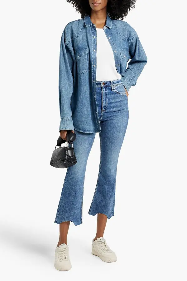 Rag & Bone Casey High-rise Kick-flare Jeans