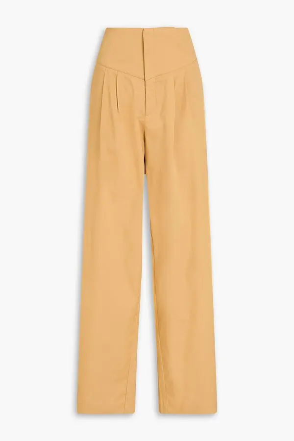 Bite Studios Elate Pleated Wide-leg Pants