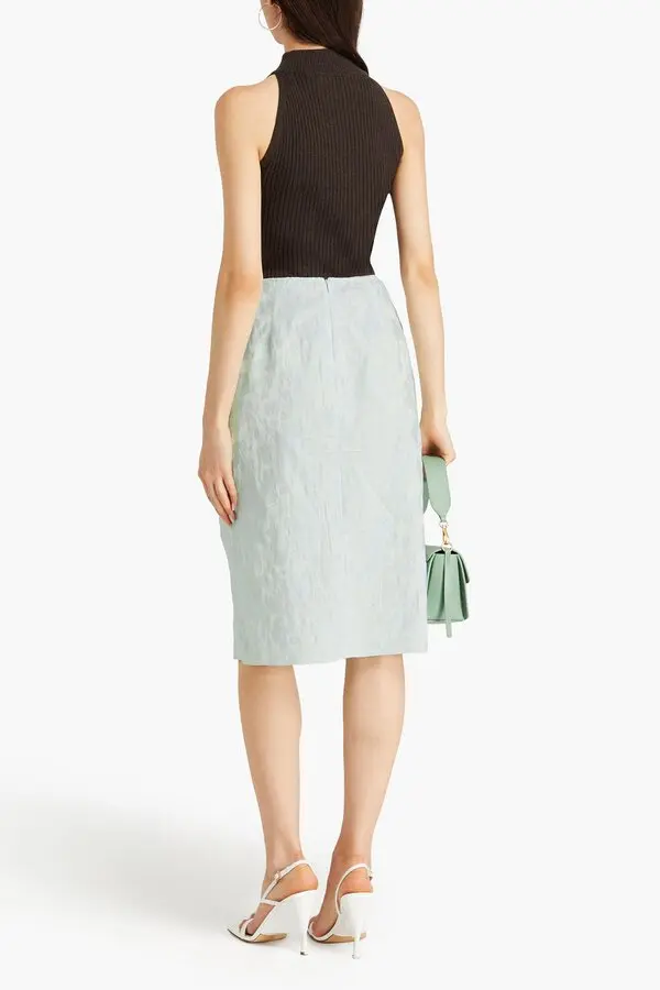Bite Studios Cotton-blend Jacquard Skirt