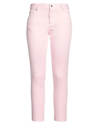 Dsquared2 Skinny Mid-rise Jeans With Leather Trims