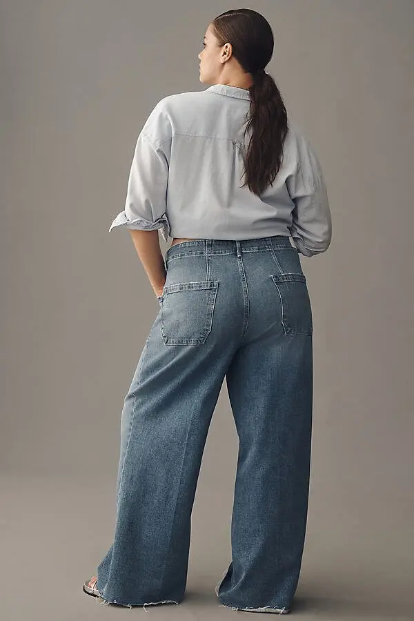 Paige Vanessa High-rise Wide-leg Jeans