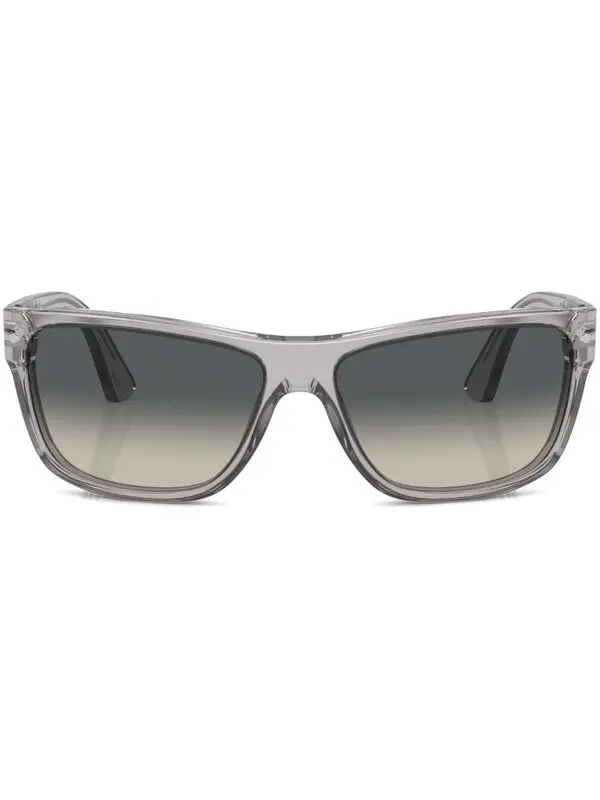 Persol Rectangle Frame Sunglasses - Grey