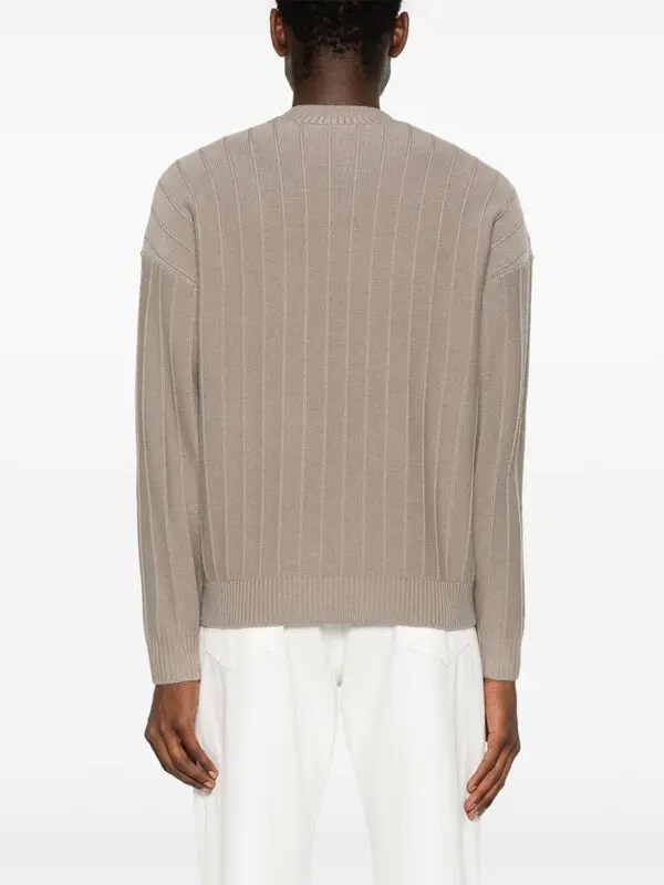 Emporio Armani Patch-pocket Virgin Wool Jumper