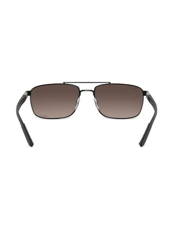 Ray-ban Chromance Rectangle Sunglasses - Black