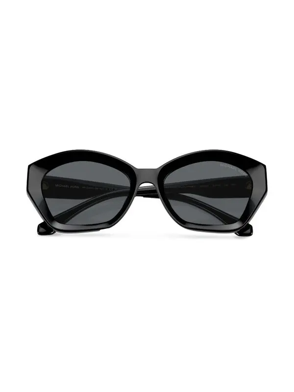 Michael Kors Bel Air Geometric-frame Sunglasses - Black