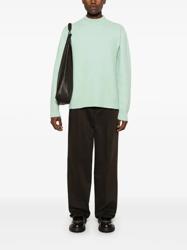 Ami Loose-cut Tailored Trousers - Brown