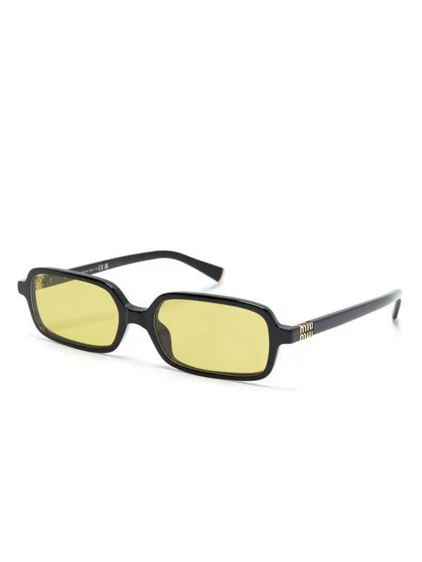 Miu Miu Logo-plaque Sunglasses