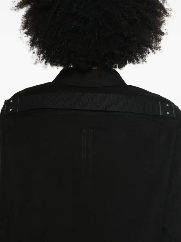 Rick Owens Press-stud Cropped Shirt