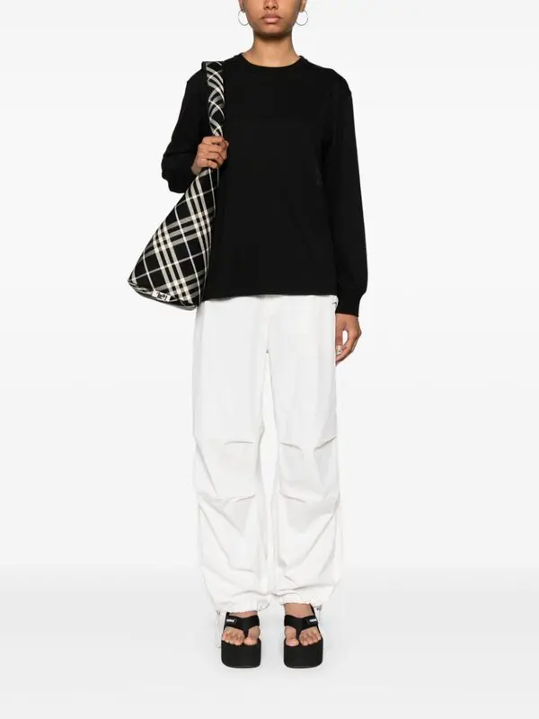 Alexander Wang Raised-logo Long-sleeve T-shirt