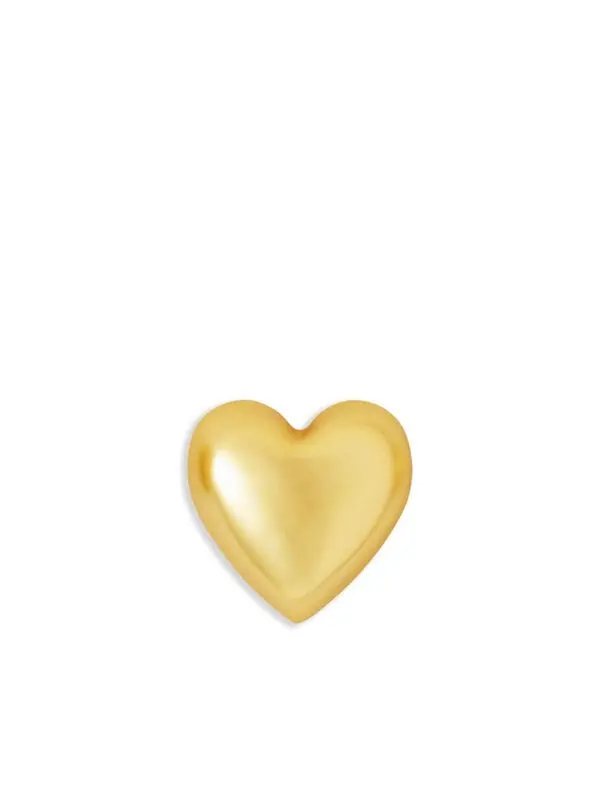 ROXANNE ASSOULIN Puffy Heart Earrings - Gold