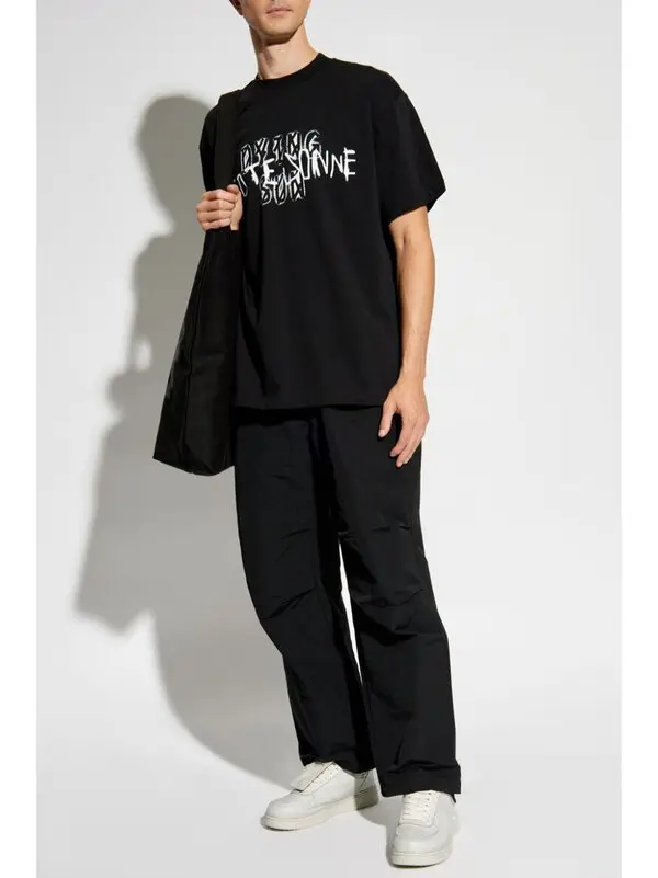 44 LABEL GROUP Id Drawstring Straight-leg Trousers