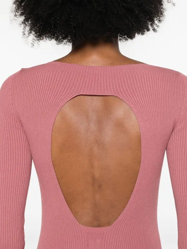 Rick Owens Cut-out Detail Jumper - Pink