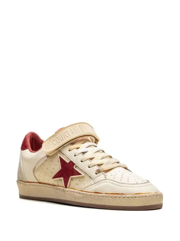 GOLDEN GOOSE Ball Star Suede-star Sneakers - Neutrals