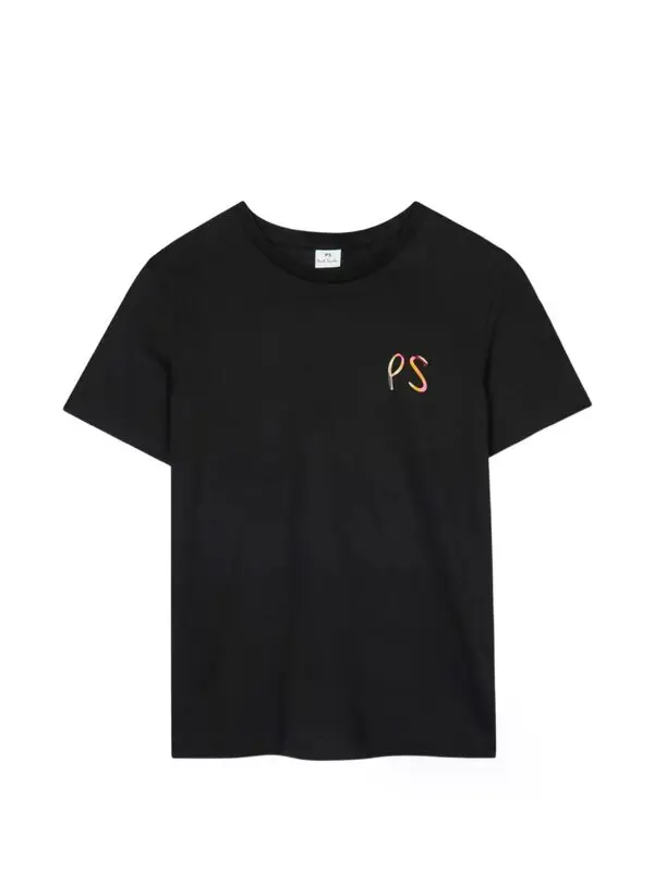 Paul Smith Logo-print Cotton T-shirt - Black