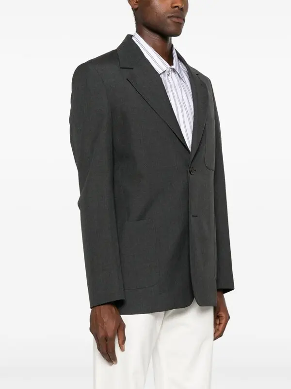 GOLDEN GOOSE Single-breasted Virgin Wool Blazer