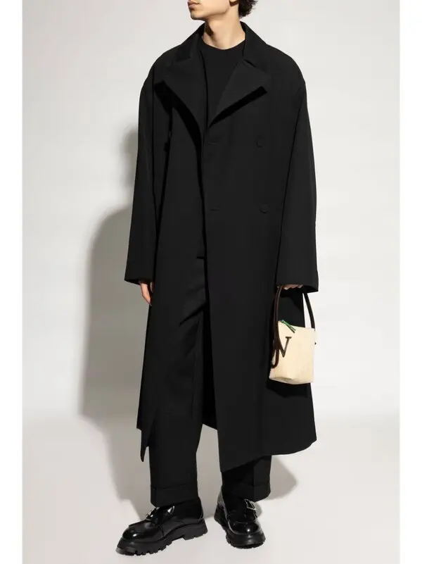 JIL SANDER Wool Trench Coat