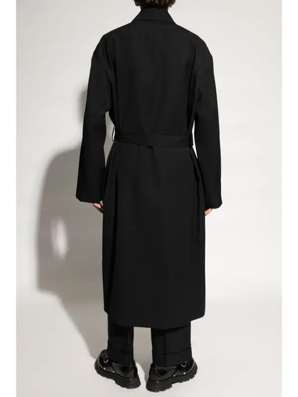 JIL SANDER Wool Trench Coat