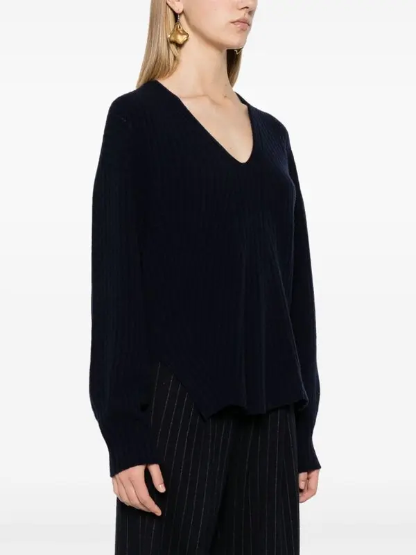 TWINSET V-neck Ribbed-knit Jumper