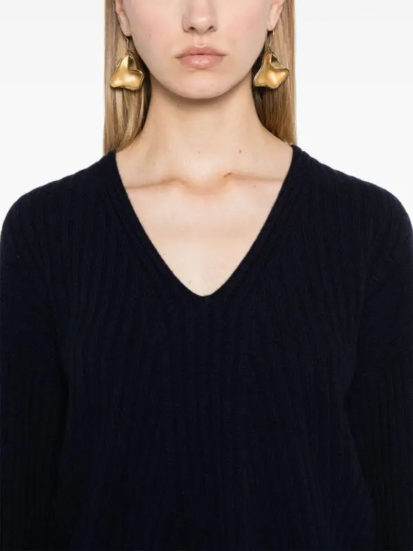TWINSET V-neck Ribbed-knit Jumper