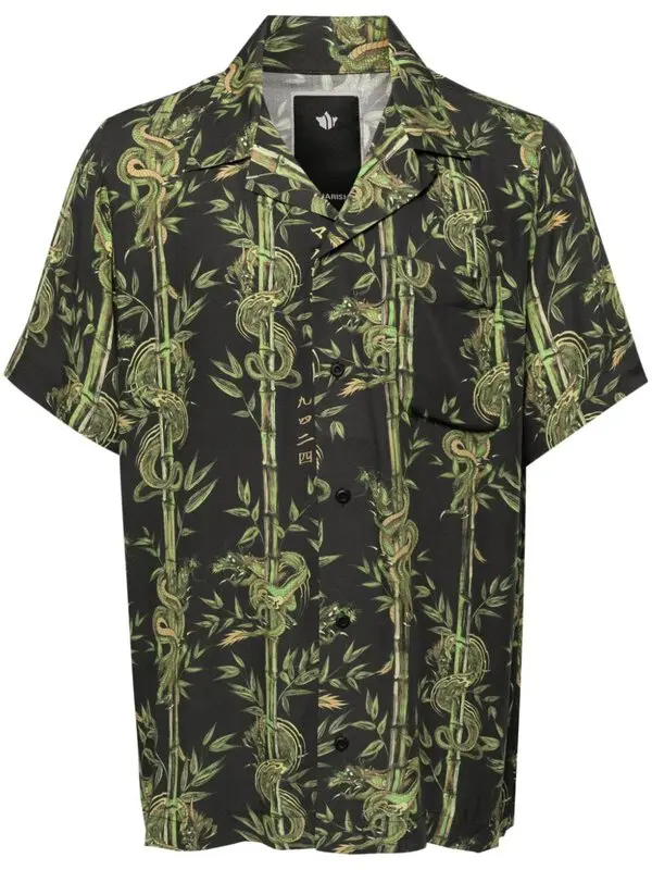MAHARISHI Dragon Bamboo Shirt - Black