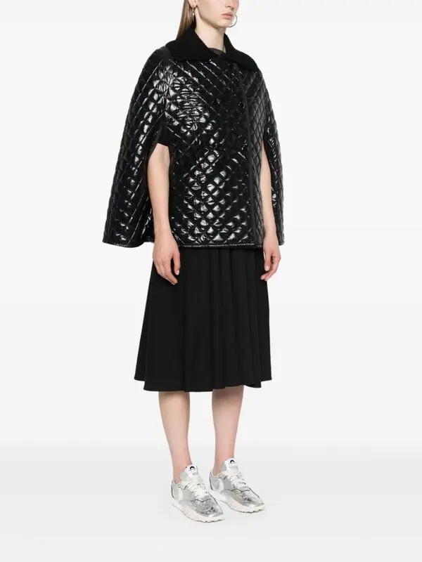 Moncler Quilted Goose Down Cape