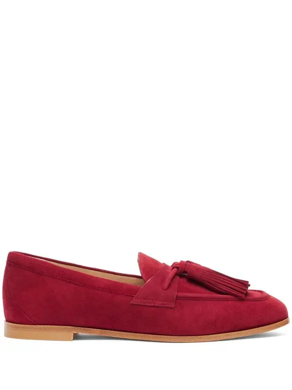 STUART WEITZMAN Lindi Loafers - Red