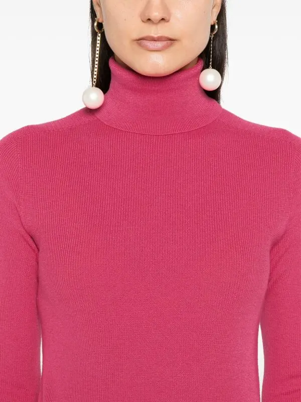 Balmain Logo-plaque Jumper - Pink