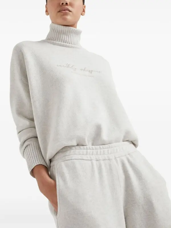 Brunello Cucinelli Virgin Wool Track Pants