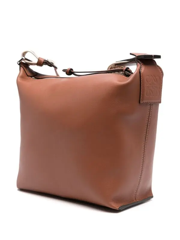 Loewe Small Cubi Leather Shoulder Bag
