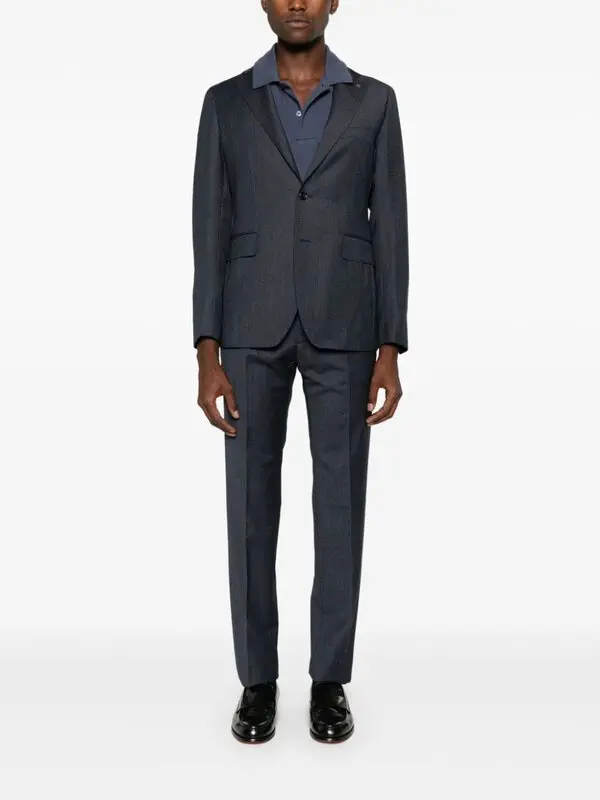 Tagliatore Montecarlo Single-breasted Suit - Blue