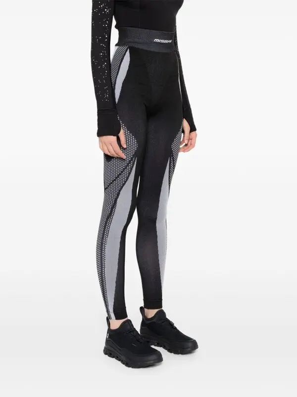 MISBHV Performa Logo-embellished Leggings