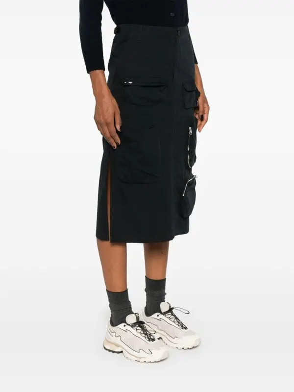 MAISON MARGIELA Single-stitch Logo Cargo Skirt