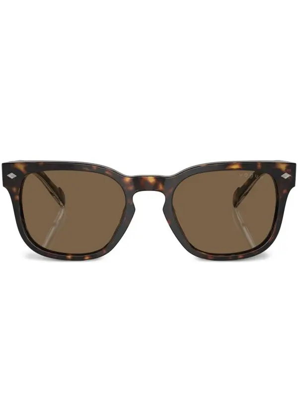 VOGUE EYEWEAR Tortoiseshell-effect Sunglasses