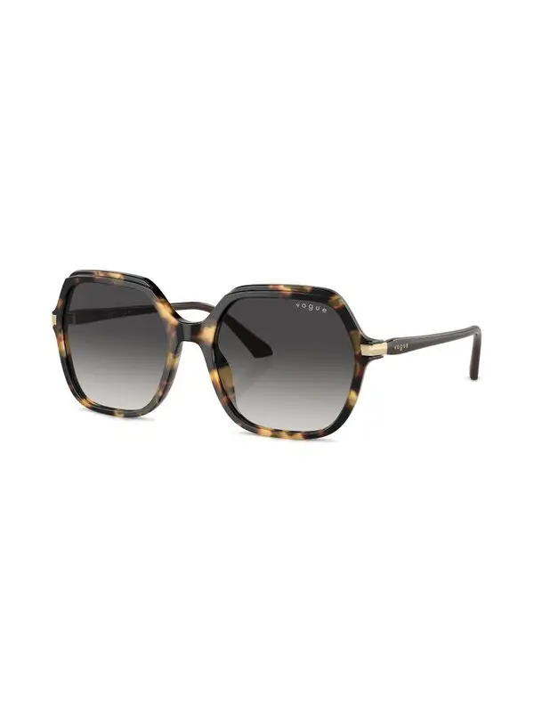 VOGUE EYEWEAR Tortoiseshell-effect Sunglasses - Yellow