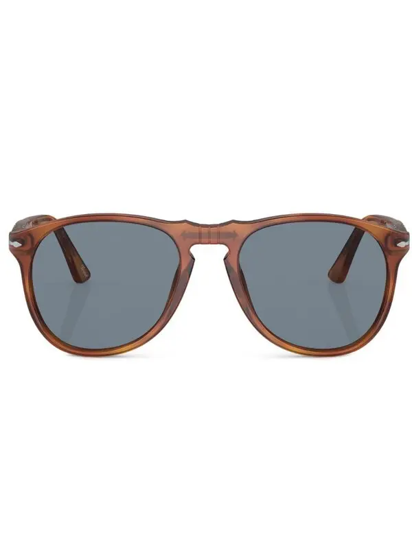 Persol Round-frame Sunglasses - Brown