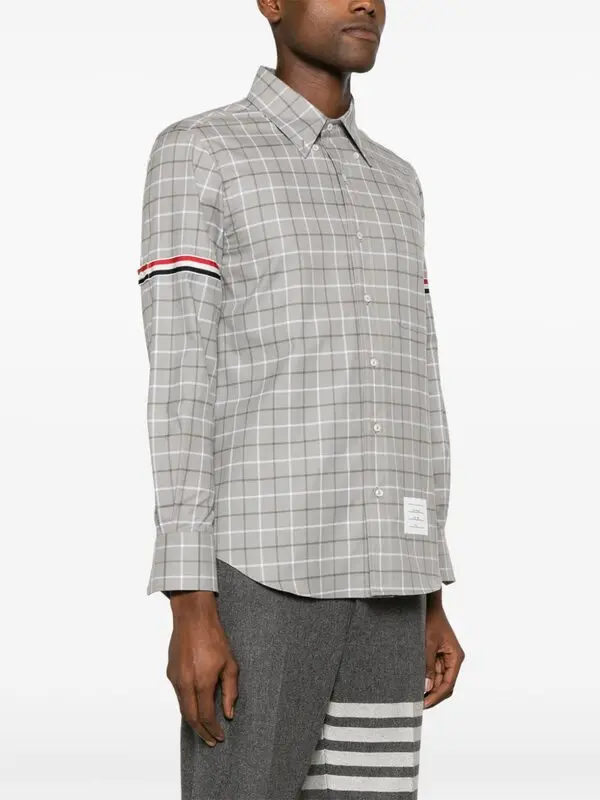 Thom Browne Tattersall-checked Cotton Shirt