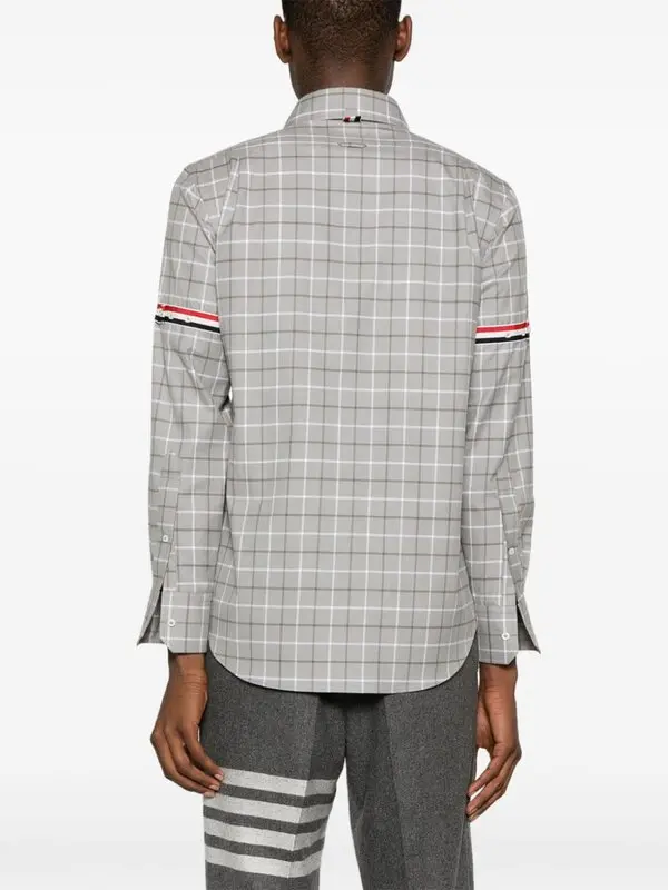 Thom Browne Tattersall-checked Cotton Shirt