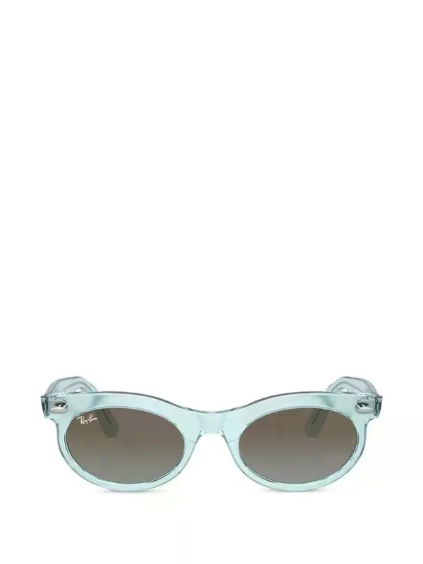 Ray-ban Wayfarer Oval Sunglasses - Blue