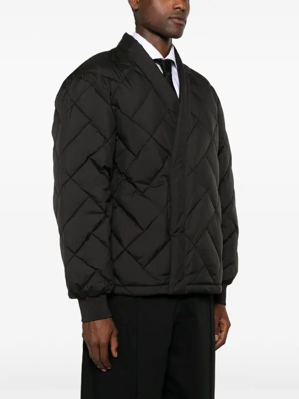Kenzo Wrap-design Padded Jacket